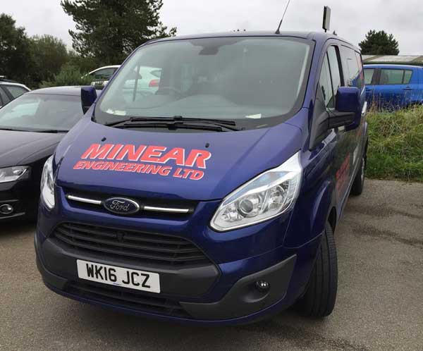 van - Minear Engineering Ltd